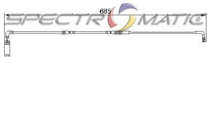 34356764299 brake sensor BMW 5 E60 BMW 6 E63 E64 34356768596