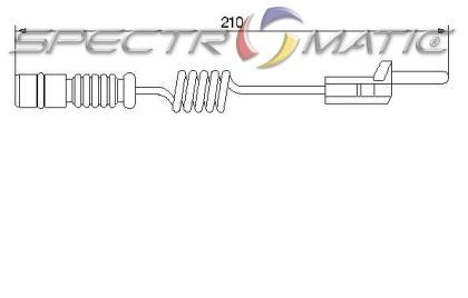 9015400017 brake sensor MERCEDES W461 W463 V-CLASS VITO SPRINTER VARIO ...